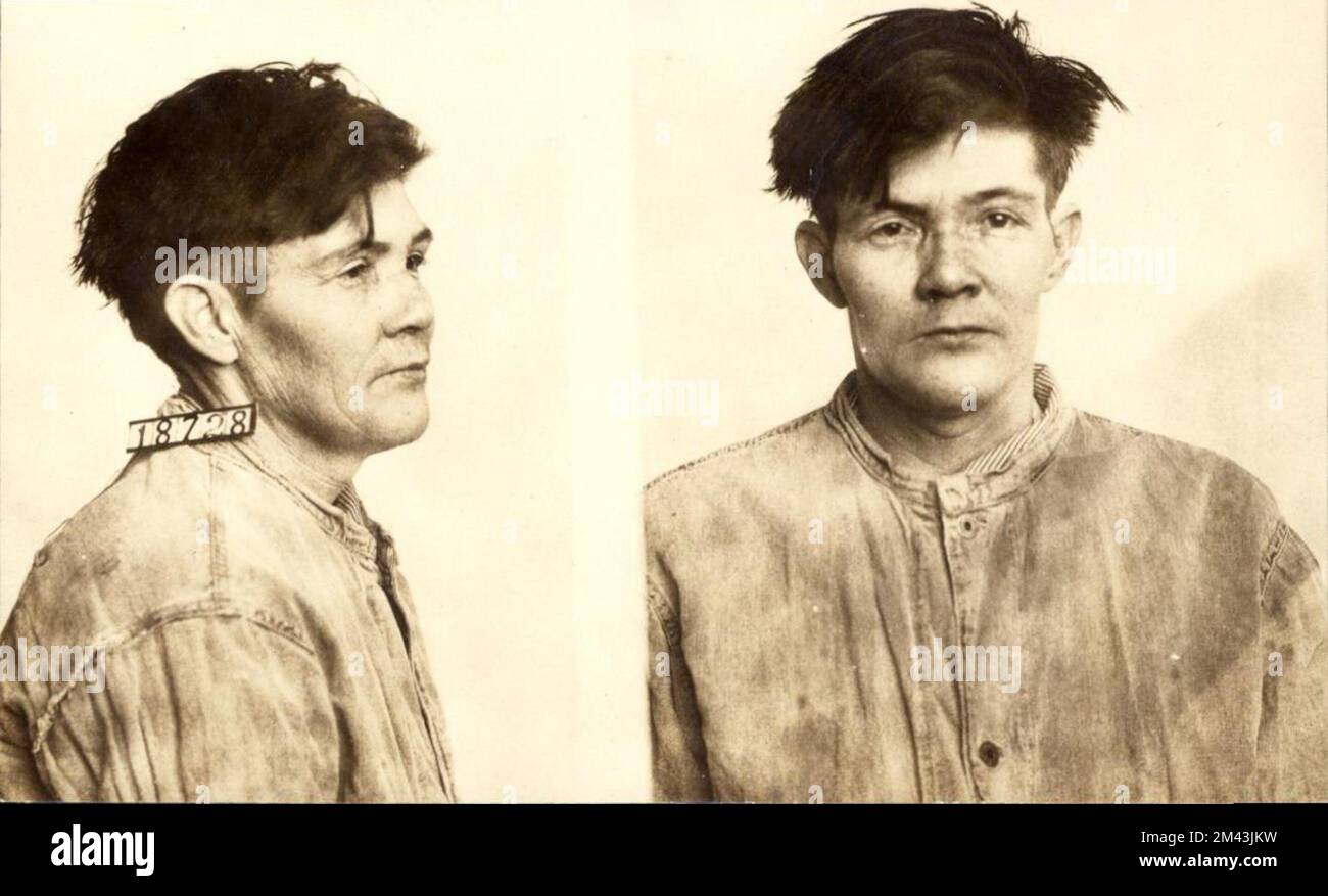 Photograph of Eddie Clark. Bureau of Prisons, Inmate case files Stock ...