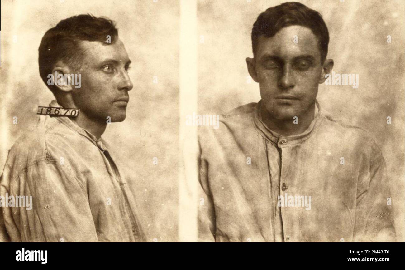 Photograph of Frank N. Stuart. Bureau of Prisons, Inmate case files ...