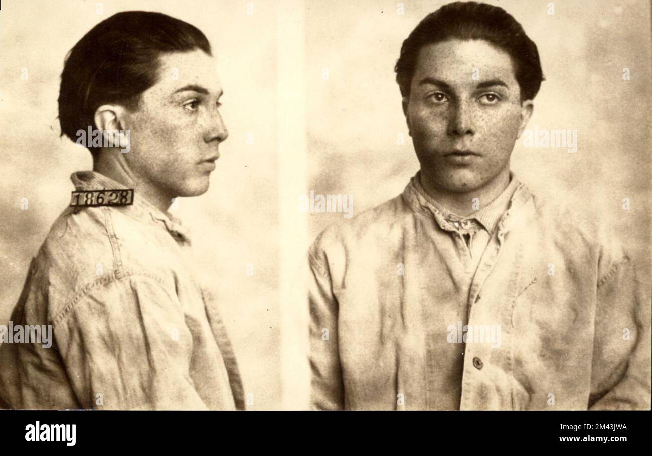 Photograph of Claude Forrand (aka Lee Confrey). Bureau of Prisons ...