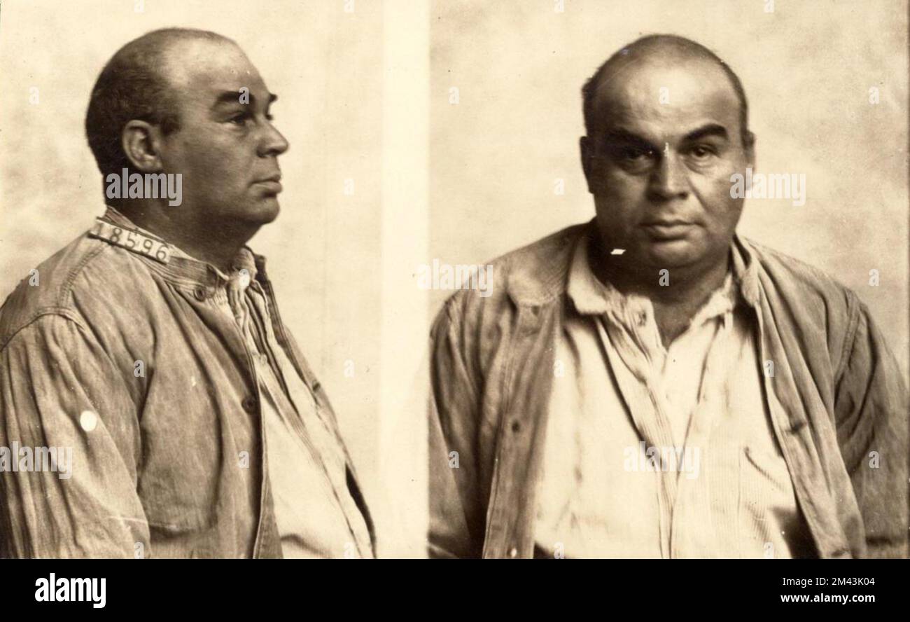 Photograph of Ben H. Cohen (aka Vernon Brown). Bureau of Prisons ...