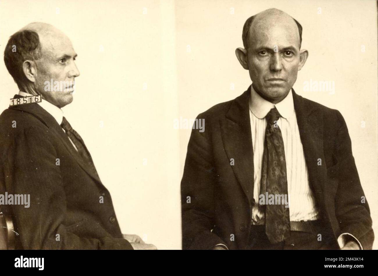 Photograph of John P. Roach. Bureau of Prisons, Inmate case files Stock ...