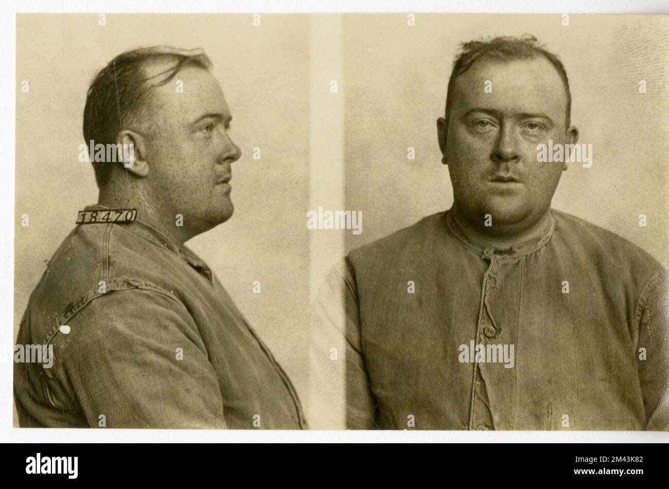 Photograph of Edward M. Stevens. Bureau of Prisons, Inmate case files ...