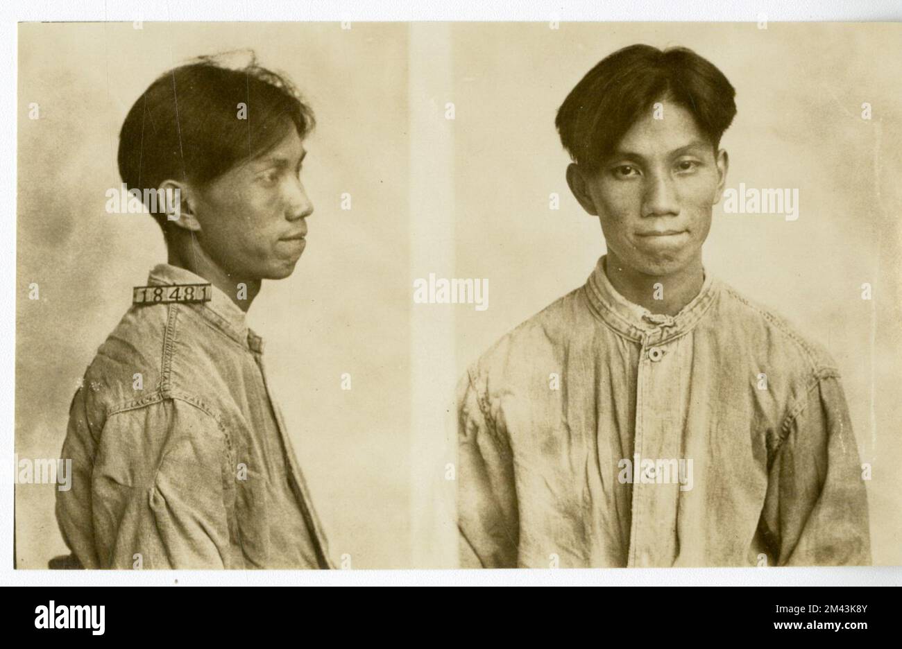 Photograph of Robert Tom. Bureau of Prisons, Inmate case files Stock ...