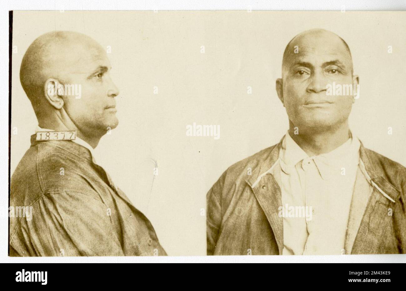Photograph of John B. Toliver. Bureau of Prisons, Inmate case files ...