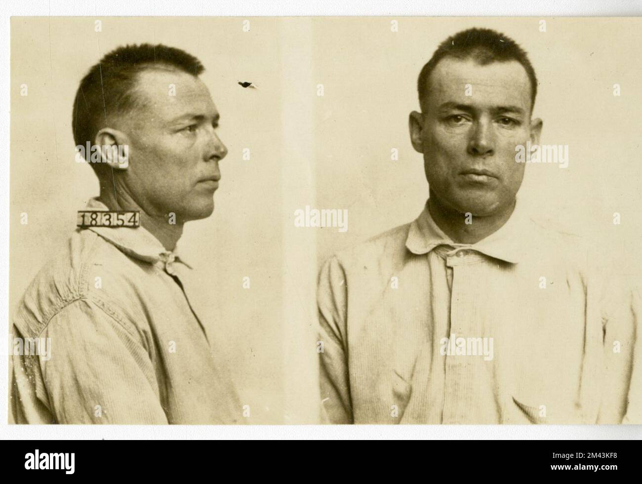 Photograph of Bert Osborn. Bureau of Prisons, Inmate case files Stock ...