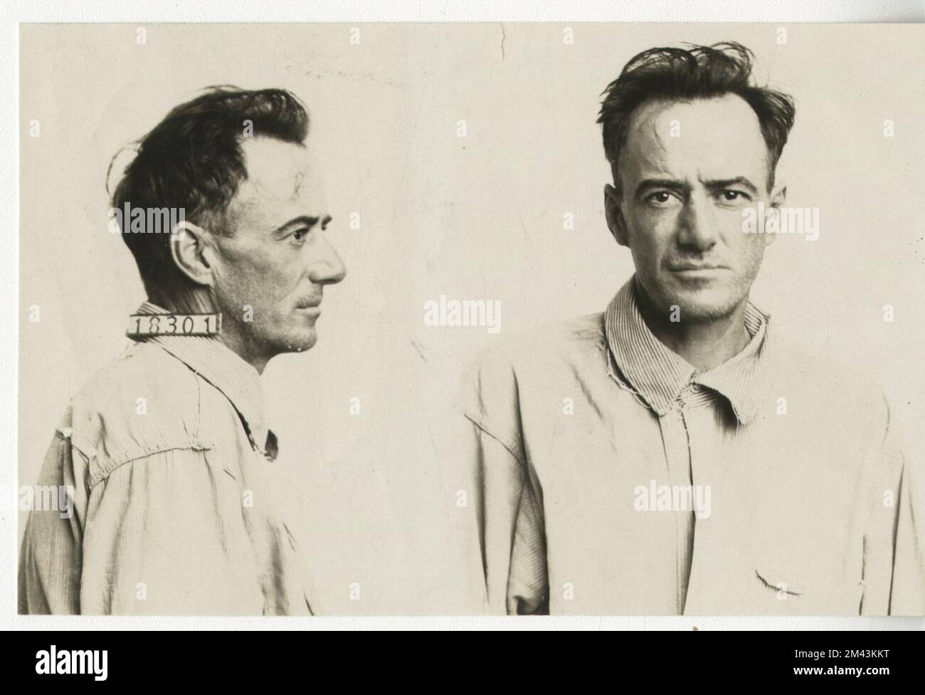 Photograph of William Murphy. Bureau of Prisons, Inmate case files ...