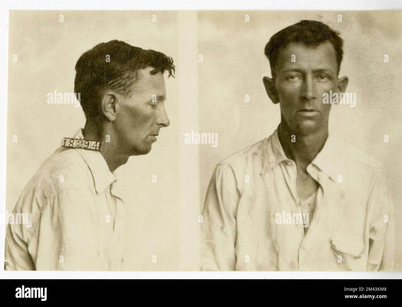Photograph of Henry A. Harrison. Bureau of Prisons, Inmate case files ...