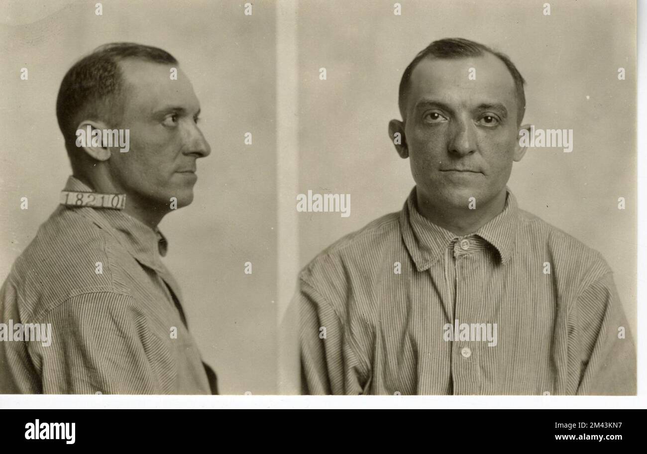 Photograph of Sam Perlow. Bureau of Prisons, Inmate case files Stock ...
