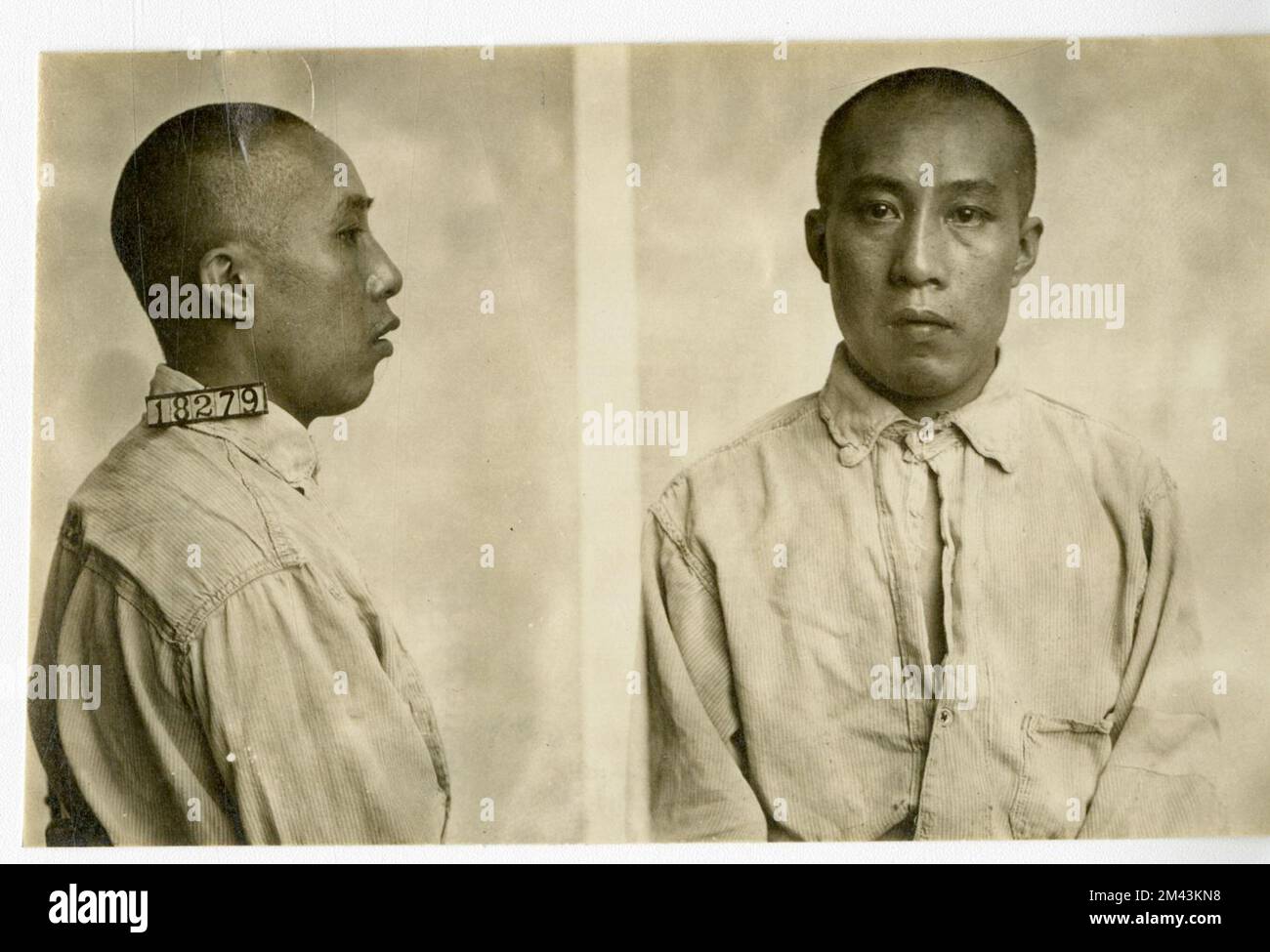 Photograph of John Doe Buck. Bureau of Prisons, Inmate case files Stock ...