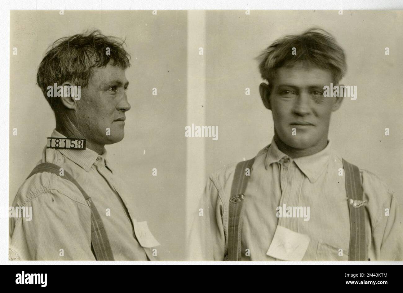 Photograph of William Cox. Bureau of Prisons, Inmate case files Stock ...