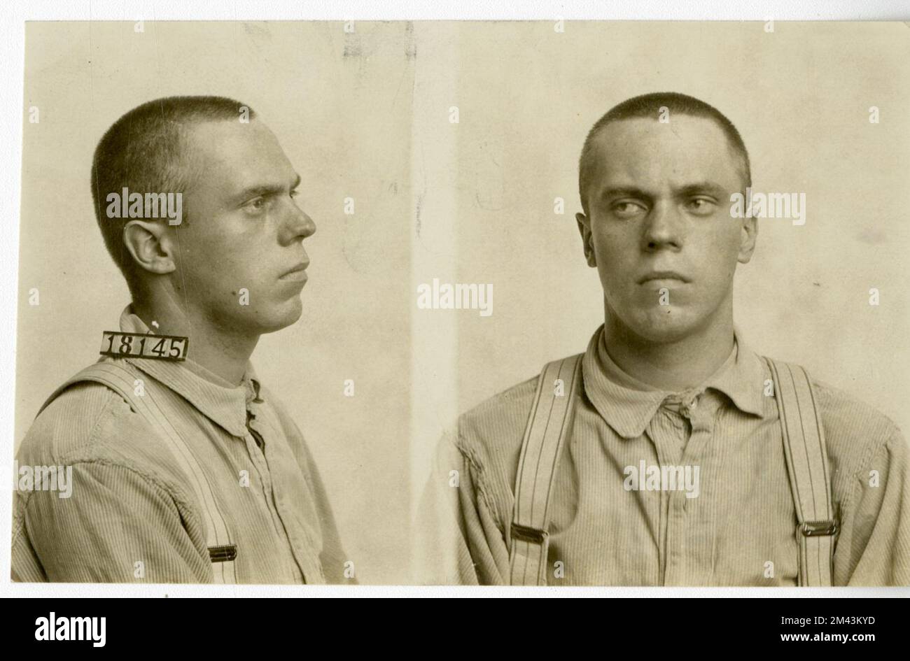 Photograph of John Frank. Bureau of Prisons, Inmate case files Stock ...