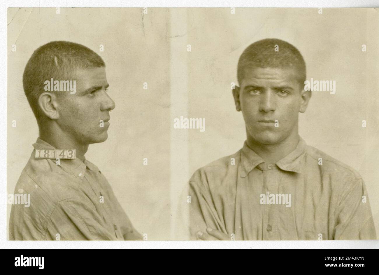 Photograph of Herman Menster. Bureau of Prisons, Inmate case files ...