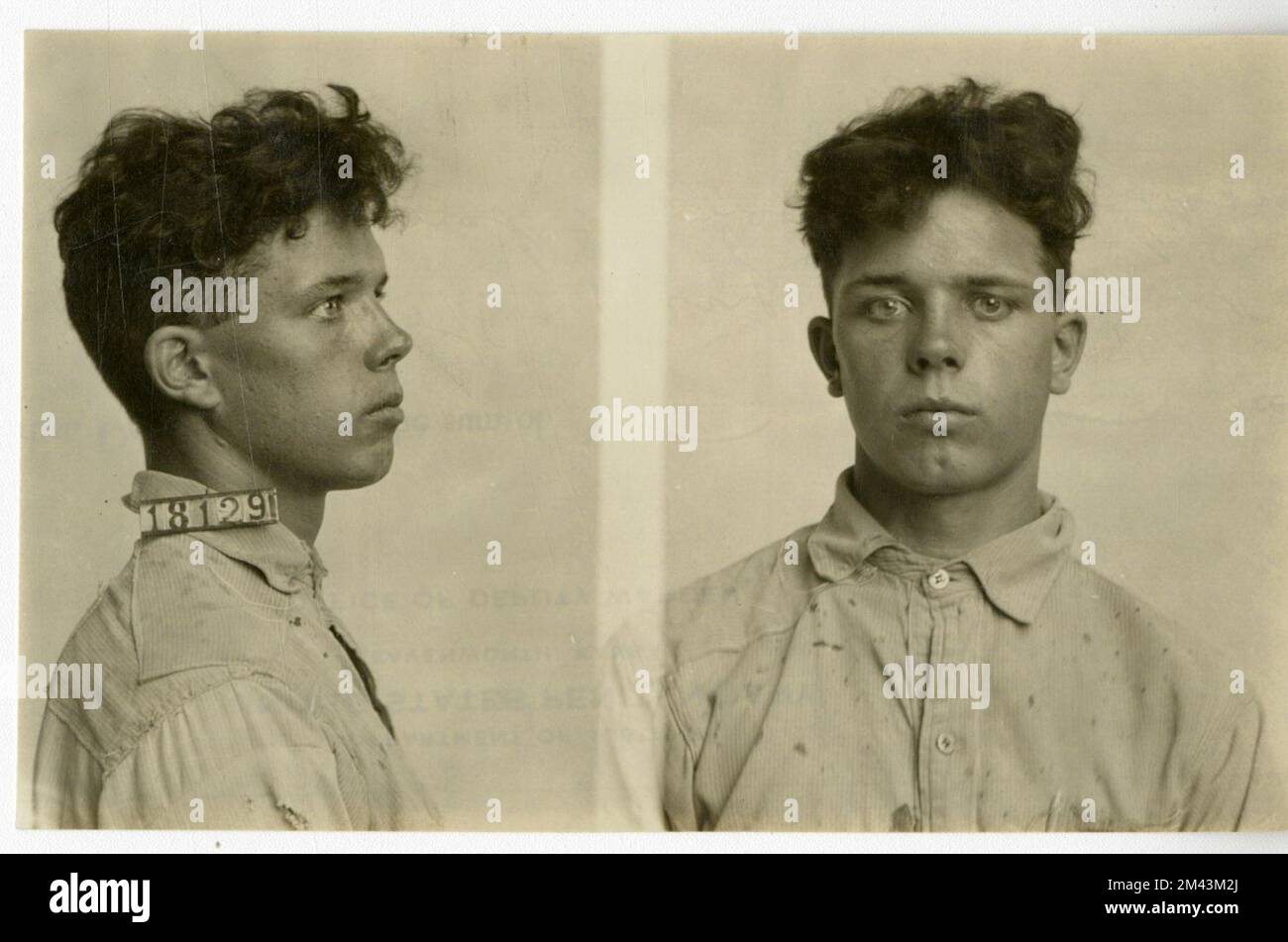 Photograph of Charles MacDonald. Bureau of Prisons, Inmate case files ...