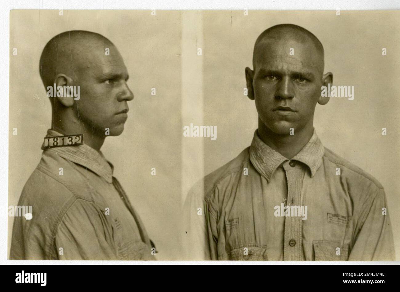 Photograph of Oliver E. Hagen. Bureau of Prisons, Inmate case files ...