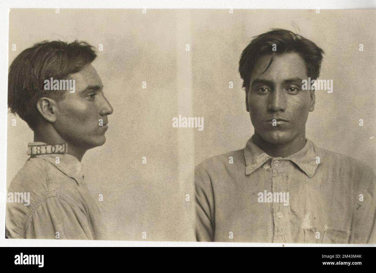 Photograph of Pablo Perez. Bureau of Prisons, Inmate case files Stock ...