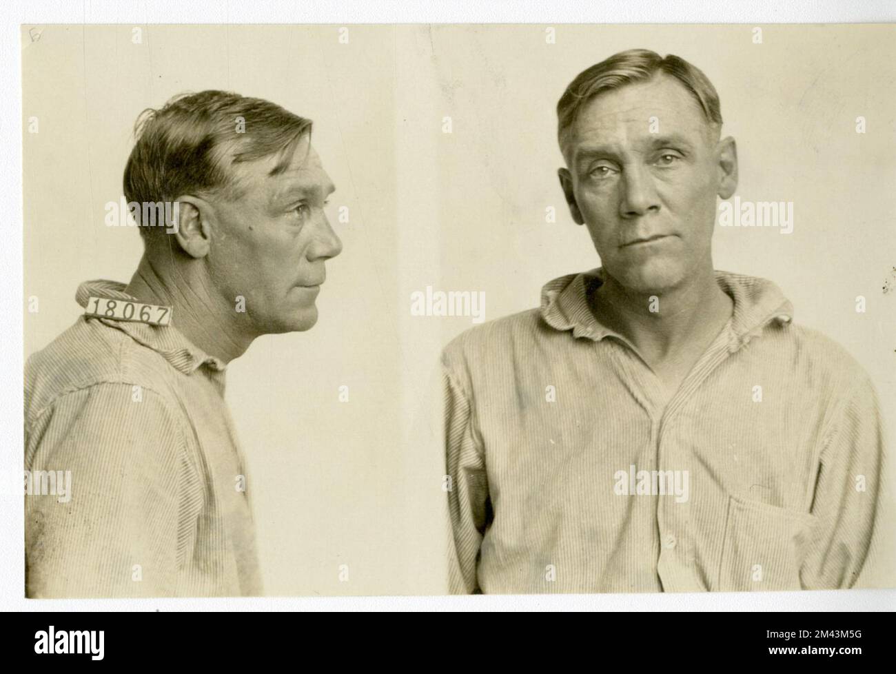 Photograph of Mark E. Lashley. Bureau of Prisons, Inmate case files ...