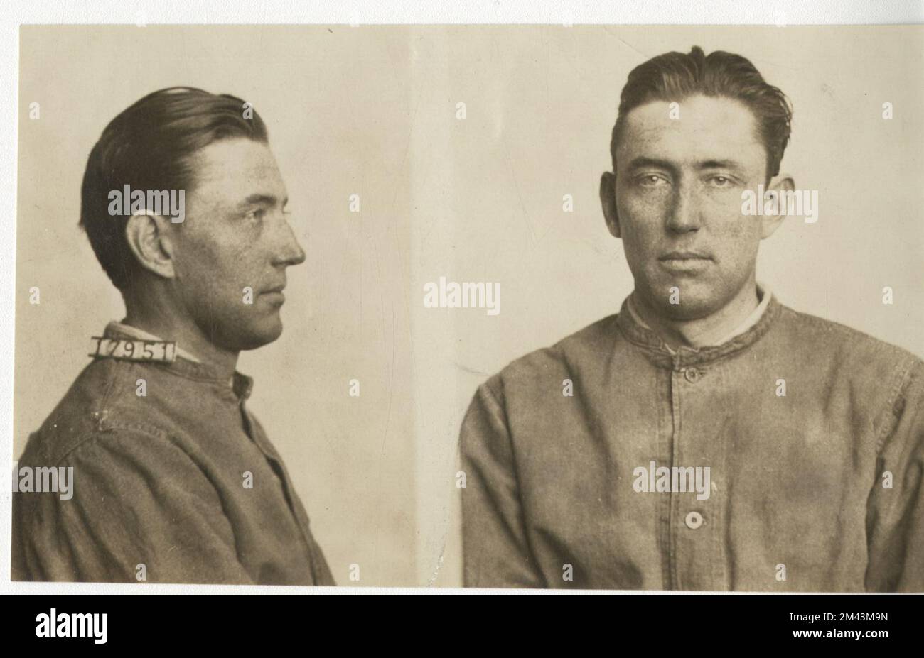Photograph of Winfield Beaumont. Bureau of Prisons, Inmate case files ...