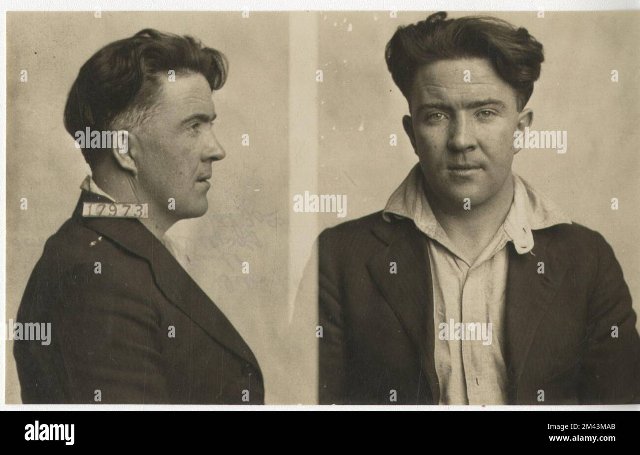 Photograph of Leonard Bell. Bureau of Prisons, Inmate case files Stock ...