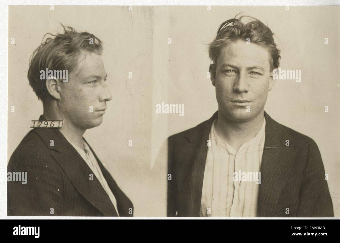 Photograph of Ernest Coffee. Bureau of Prisons, Inmate case files Stock ...