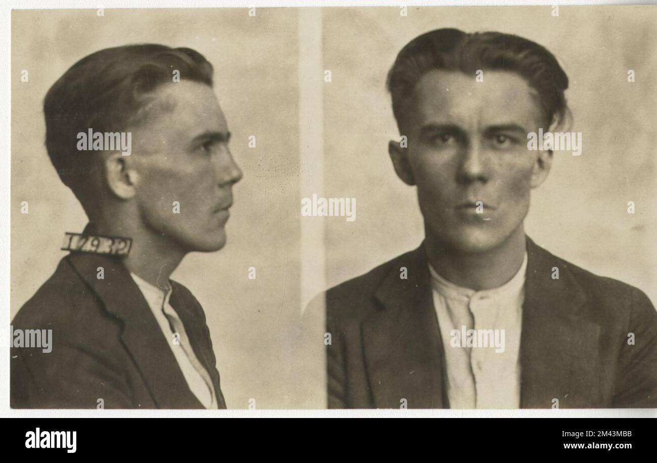 Photograph of Boyd Conner. Bureau of Prisons, Inmate case files Stock ...