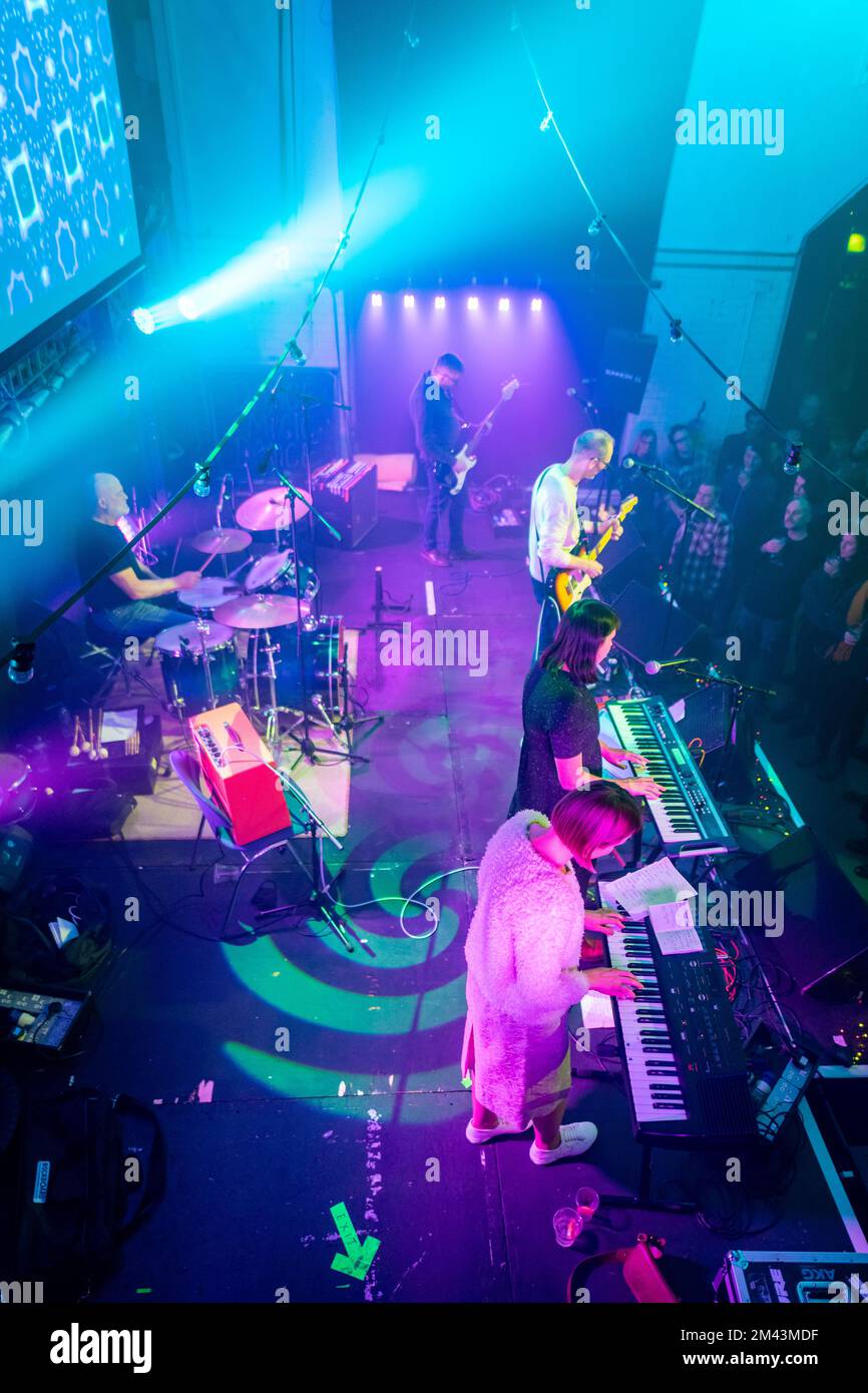 Edinburgh, Scotland. Sat 17 December 2022. Scottish indie band Ballboy ...