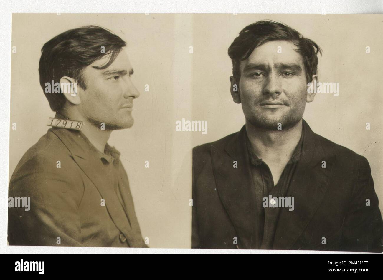 Photograph of Carl Corbett. Bureau of Prisons, Inmate case files Stock ...
