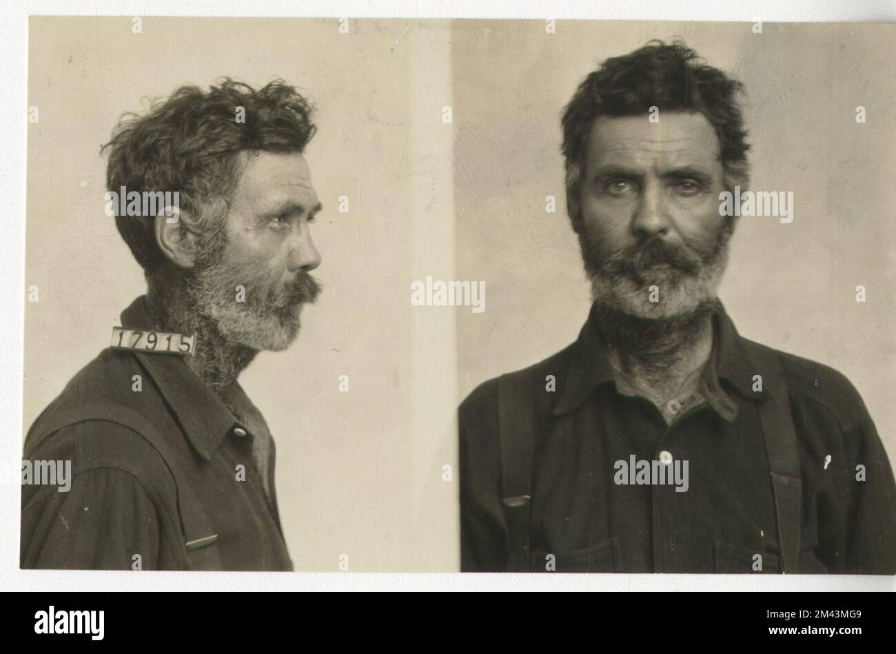 Photograph of Thomas Murphy. Bureau of Prisons, Inmate case files Stock ...