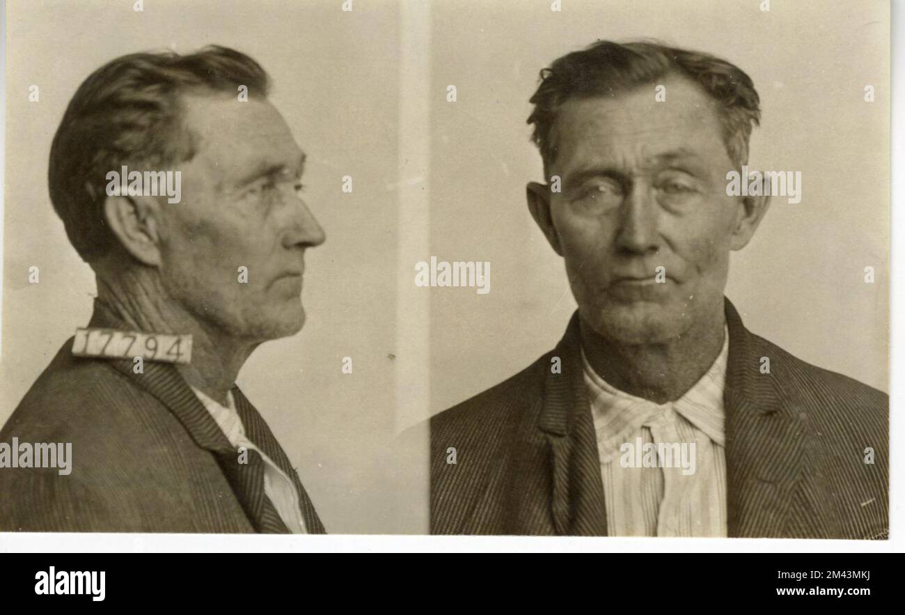 Photograph of Ed Gates. Bureau of Prisons, Inmate case files Stock ...