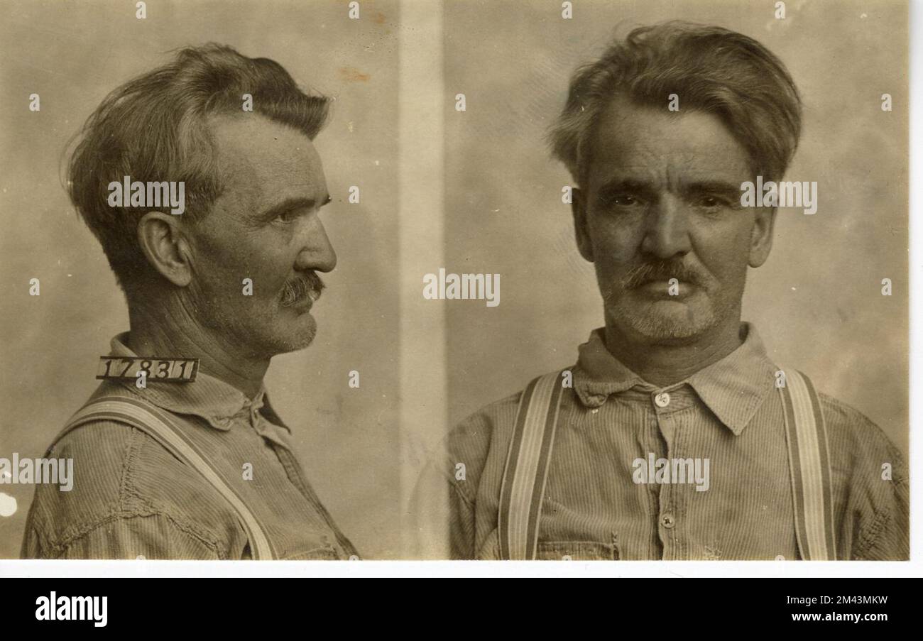 Photograph of J. Bennett. Bureau of Prisons, Inmate case files Stock ...