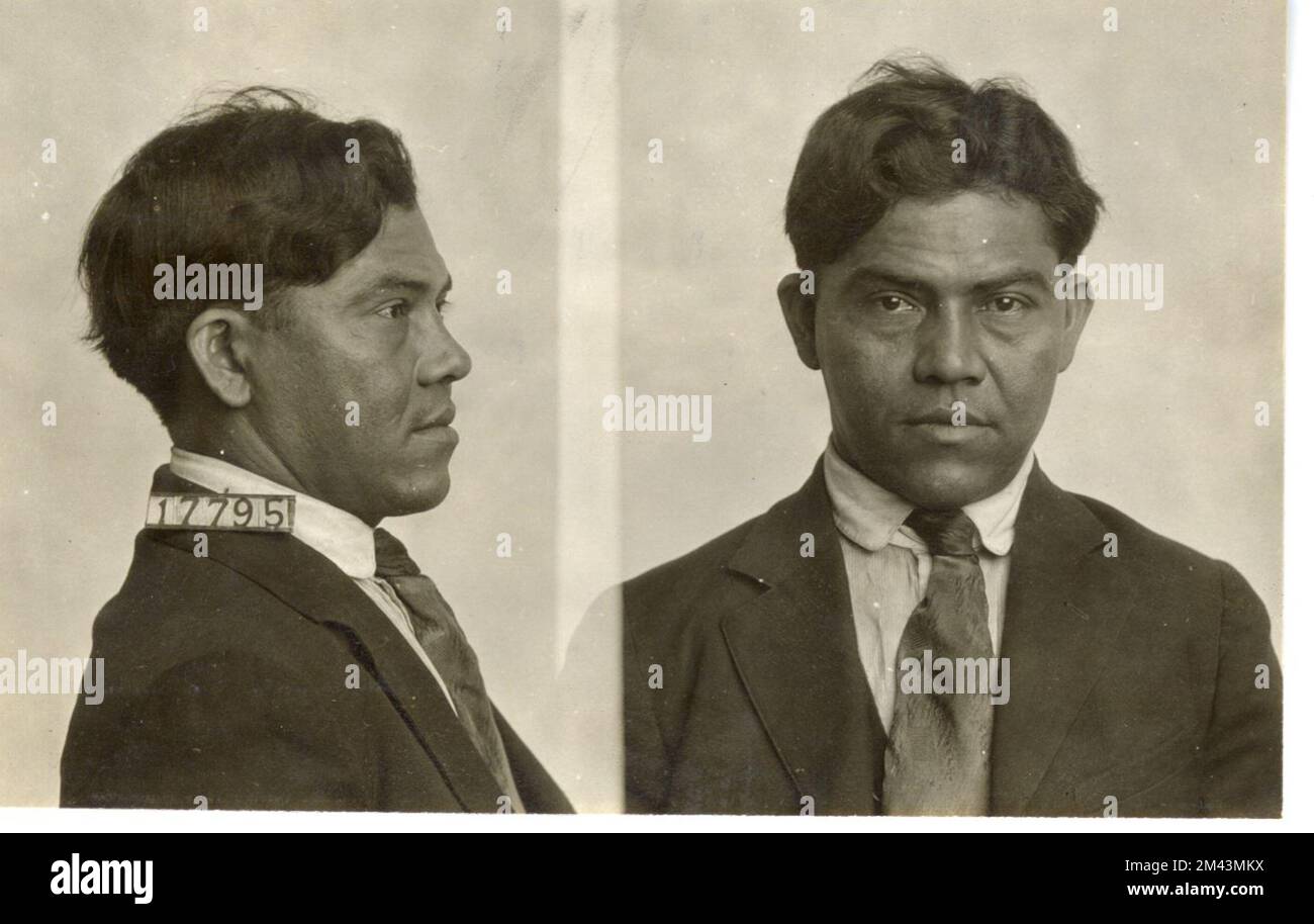 Photograph of P. A. Rojas. Bureau of Prisons, Inmate case files Stock ...