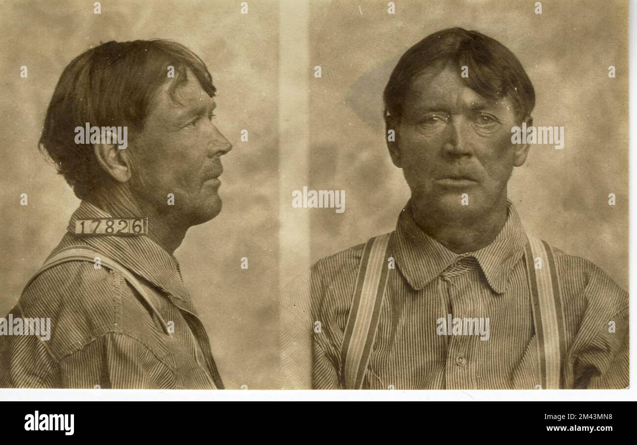 Photograph of Tom Ray. Bureau of Prisons, Inmate case files Stock Photo ...