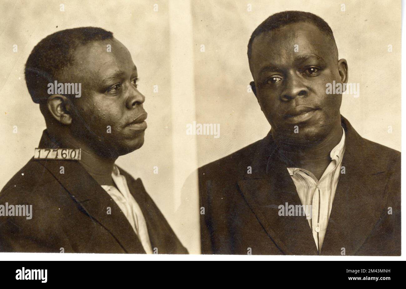 Photograph of Cecil Wallace. Bureau of Prisons, Inmate case files Stock ...