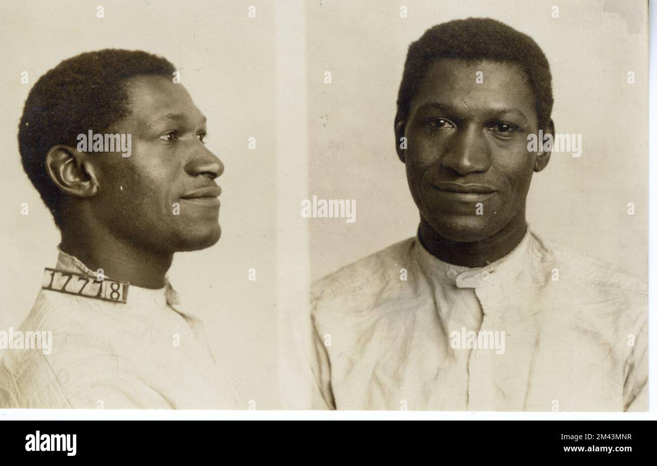 Photograph of James Smith. Bureau of Prisons, Inmate case files Stock ...