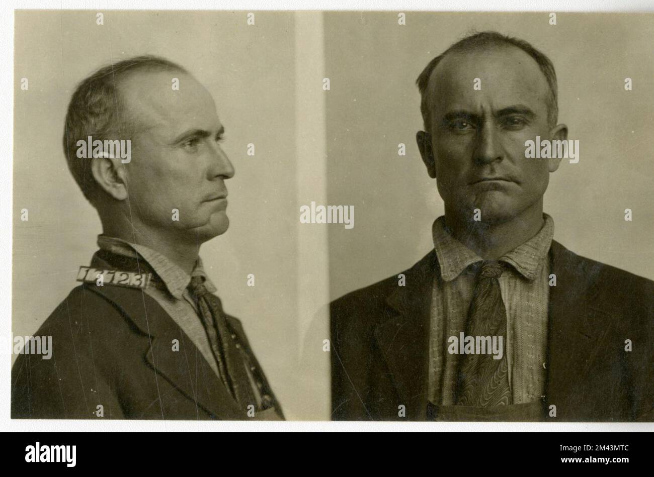 Photograph of Mose Everett. Bureau of Prisons, Inmate case files Stock ...