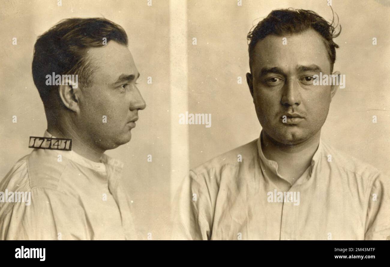 Photograph of Voy J. Boots. Bureau of Prisons, Inmate case files Stock ...