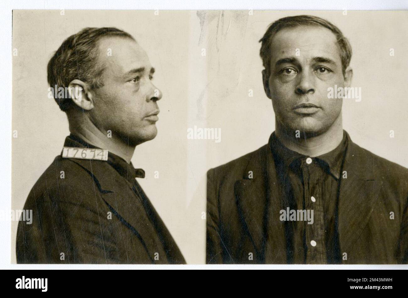 Photograph of Fred Pluff. Bureau of Prisons, Inmate case files Stock ...