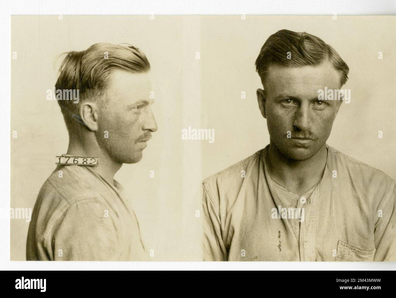 Photograph of Bert Mills. Bureau of Prisons, Inmate case files Stock ...