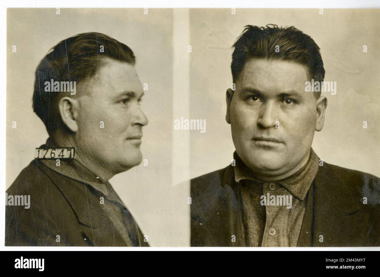 Photograph of Fred Robertson. Bureau of Prisons, Inmate case files ...