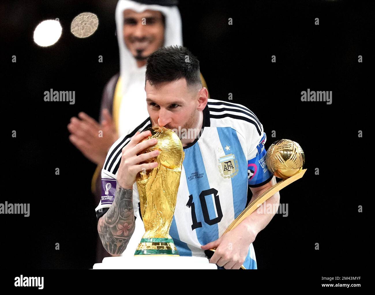 Messi Gold Ball 2022
