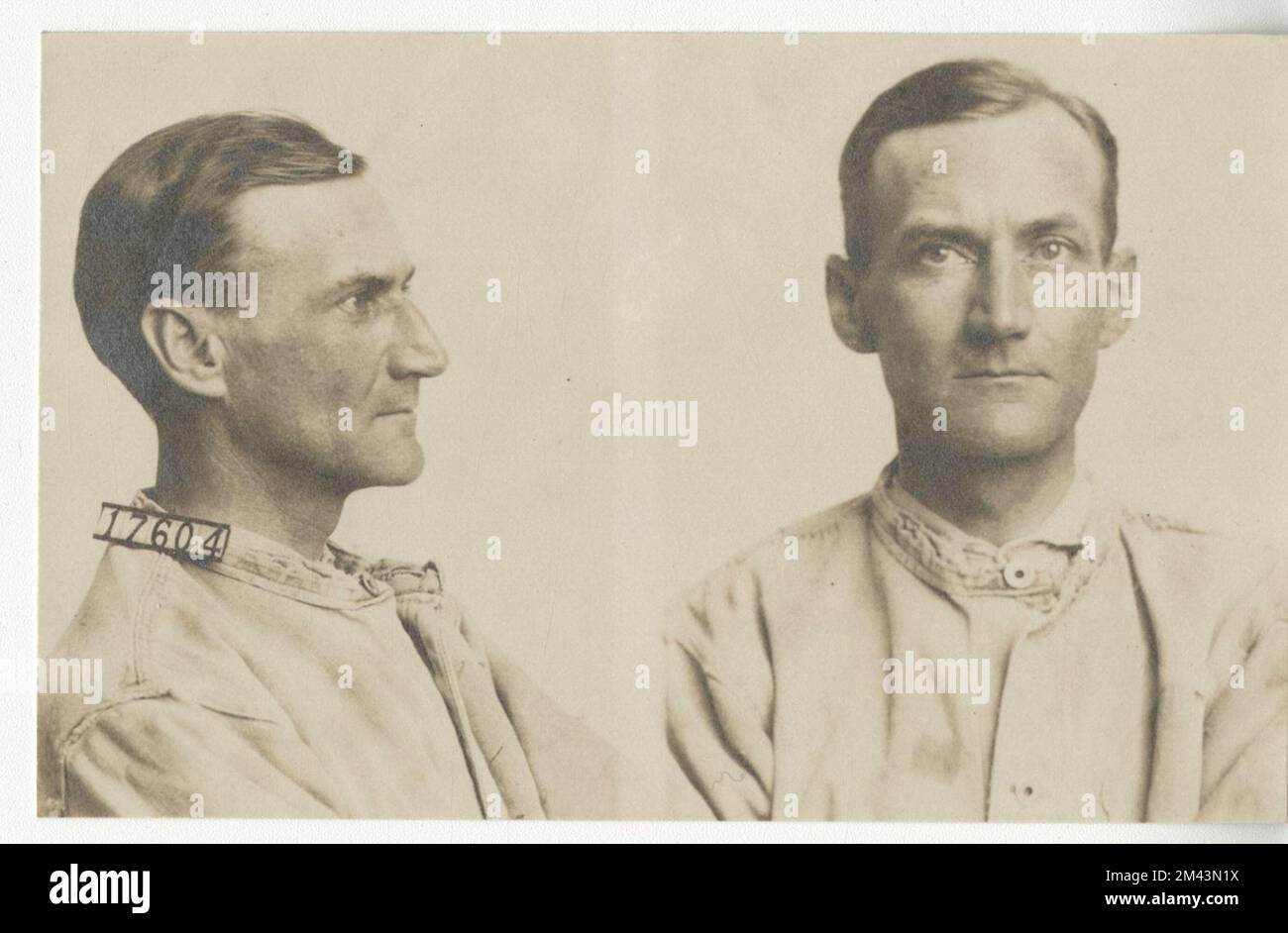Photograph of John W. Ervin. Bureau of Prisons, Inmate case files Stock ...