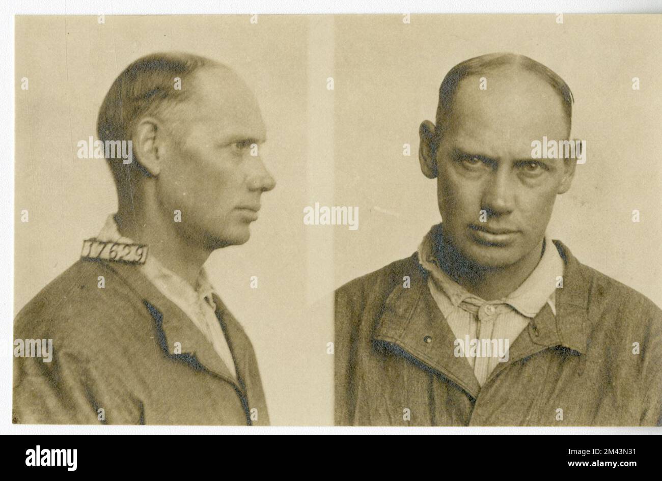 Photograph of George Moore. Bureau of Prisons, Inmate case files Stock ...