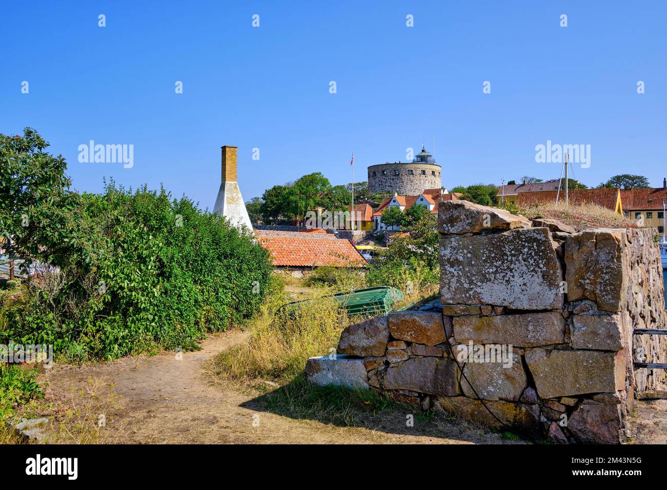 Out and about on the Ertholmen islands, historical structures on ...