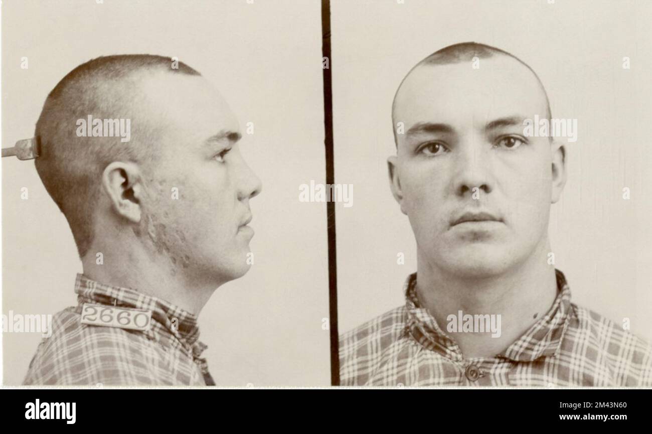 Photograph of James Dillman. Bureau of Prisons, Inmate case files Stock ...