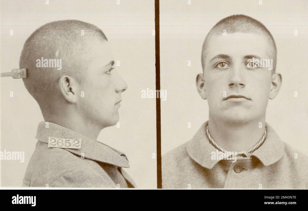 Photograph of George Stone. Bureau of Prisons, Inmate case files Stock ...