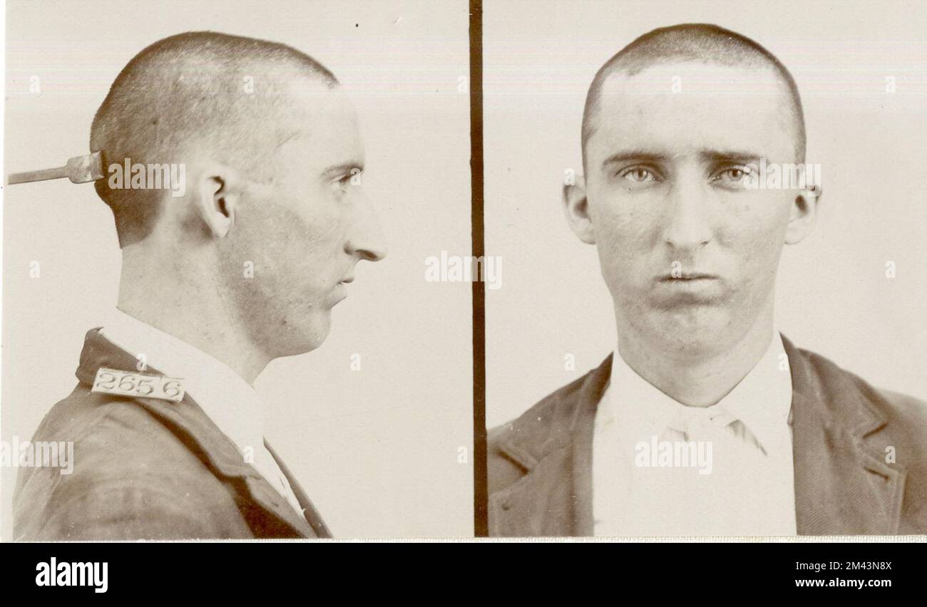 Photograph of John Hensley. Bureau of Prisons, Inmate case files Stock ...
