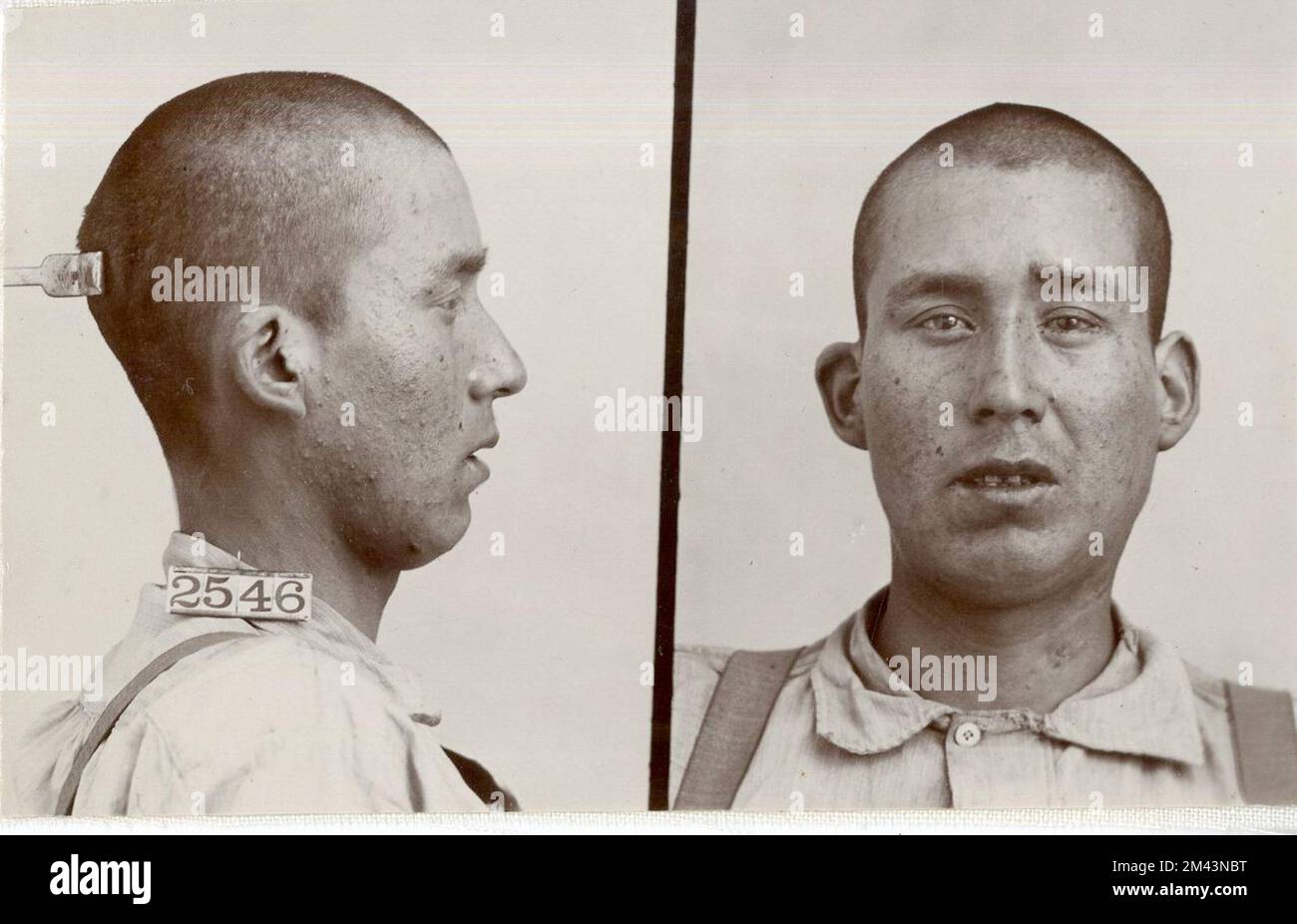 Photograph of Joseph Stanwatie. Bureau of Prisons, Inmate case files ...