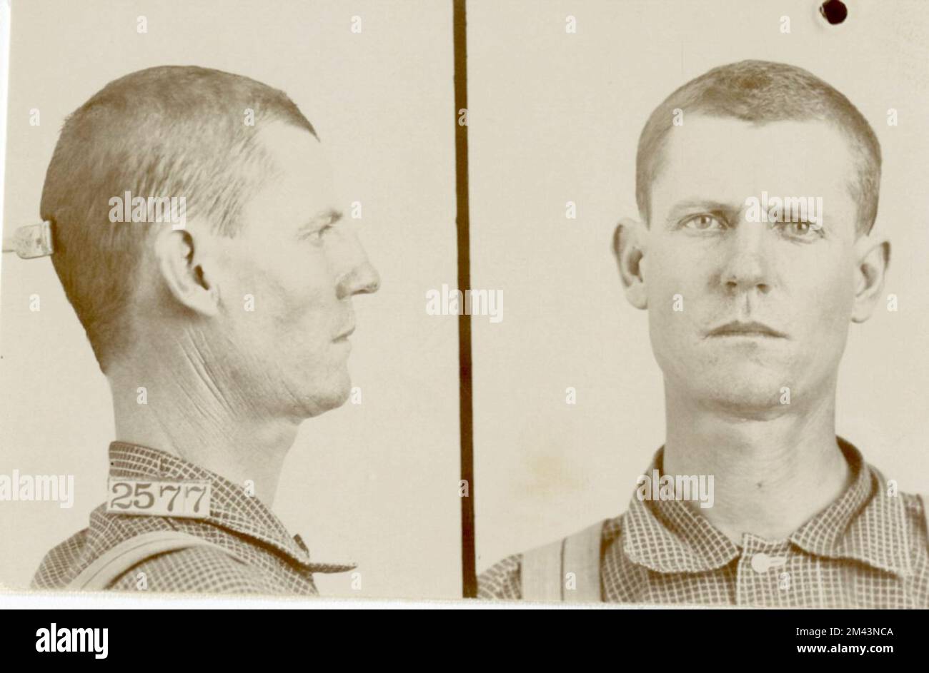 Photograph of John McAfee. Bureau of Prisons, Inmate case files Stock ...