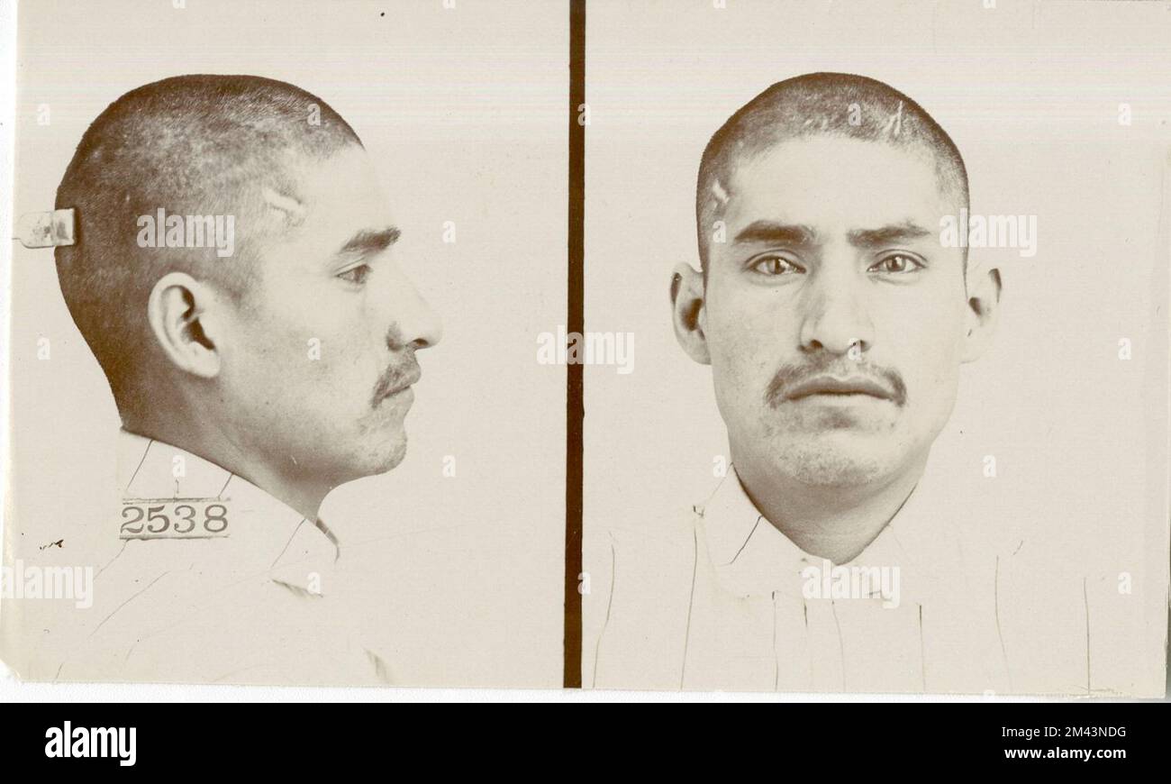 Photograph of Gilbert Stopp. Bureau of Prisons, Inmate case files Stock ...