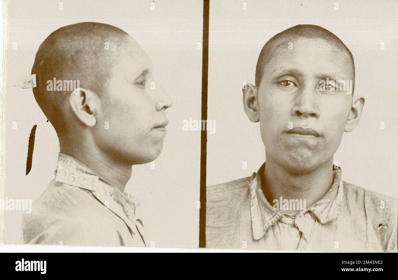 Photograph of Nero Jones. Bureau of Prisons, Inmate case files Stock ...