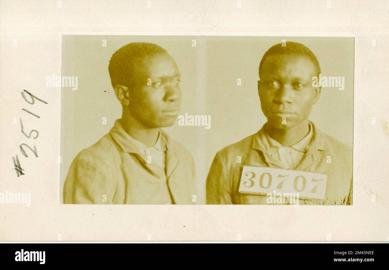 Photograph of James Wilson. Bureau of Prisons, Inmate case files Stock ...